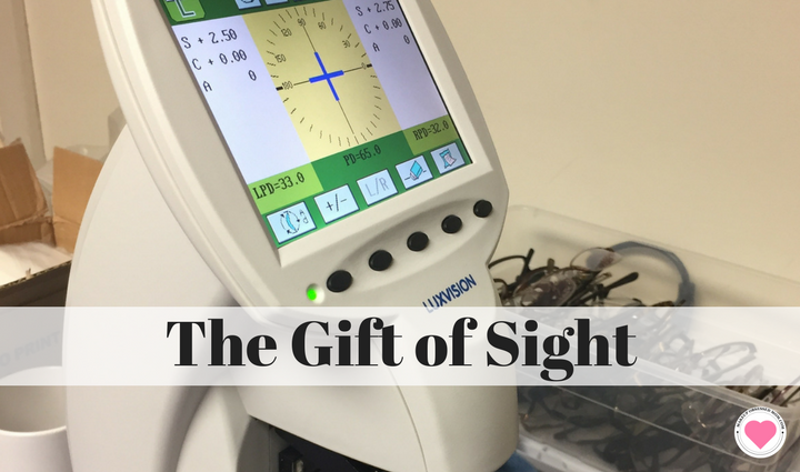 Giving The Gift of Sight - the makeup obsessed mom blog